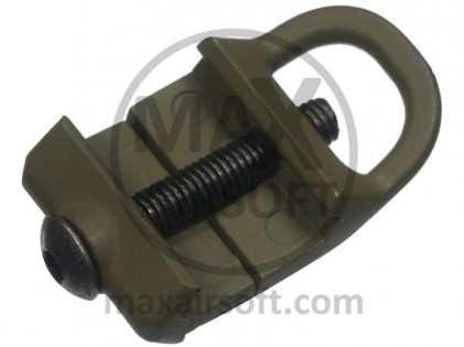 MRS Rail Sling Attachment Tan - Sling Adapters - MaxAirsoft