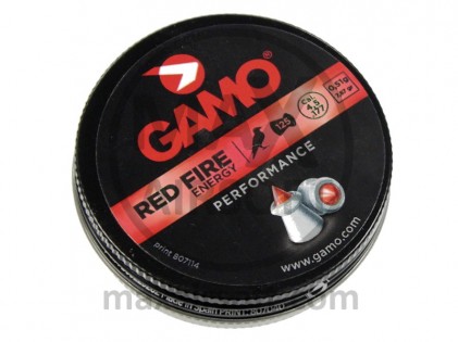 Gamo Red Fire .177 Cal 4.5mm Pellets 125pcs - Pellets - MaxAirsoft