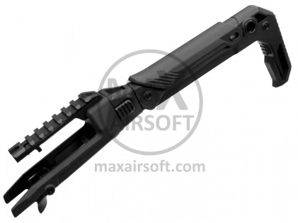 Action Army AAP01 Folding Stock - Pistol Parts - MaxAirsoft