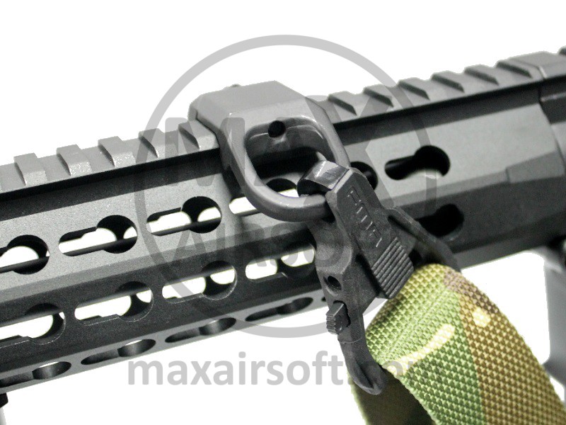 MRS Rail Sling Attachment Black - Sling Adapters - MaxAirsoft