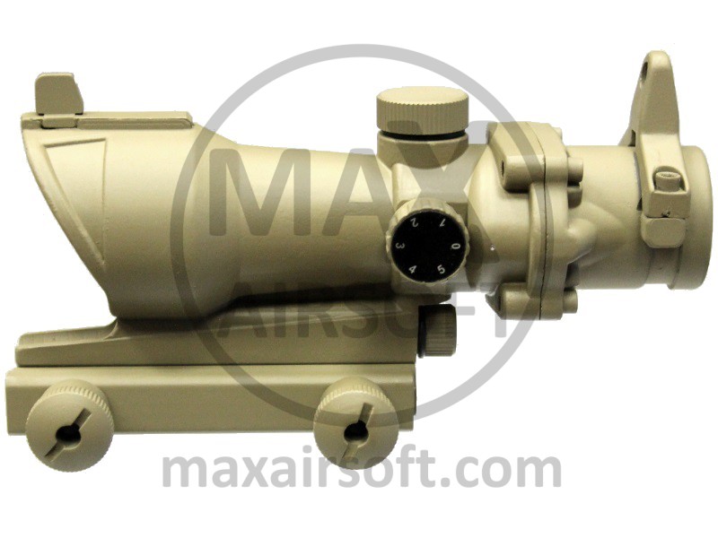 Combat Scope Dot Sight with Sights DE Aim-O - Red Dots - MaxAirsoft