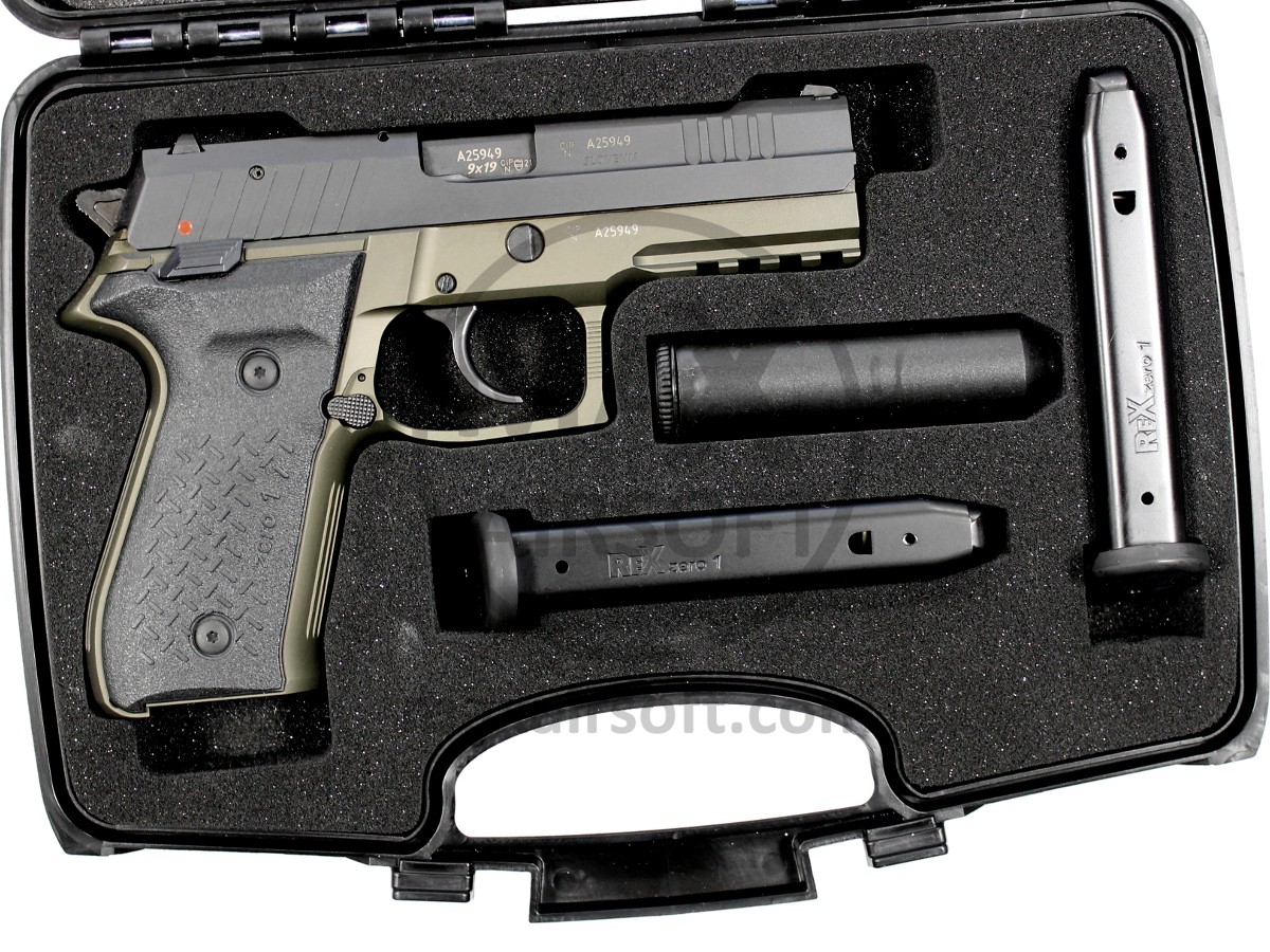 Rex Zero 1 Standart 9x19mm Pistol OD - Pistols - MaxAirsoft