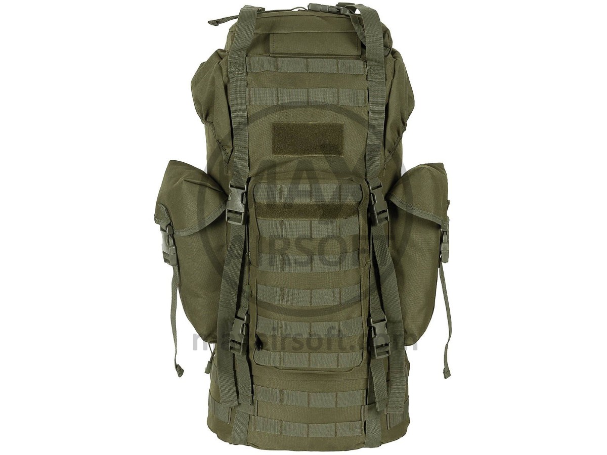 Combat Backpack 65L + Alu OD - Backpacks - MaxAirsoft