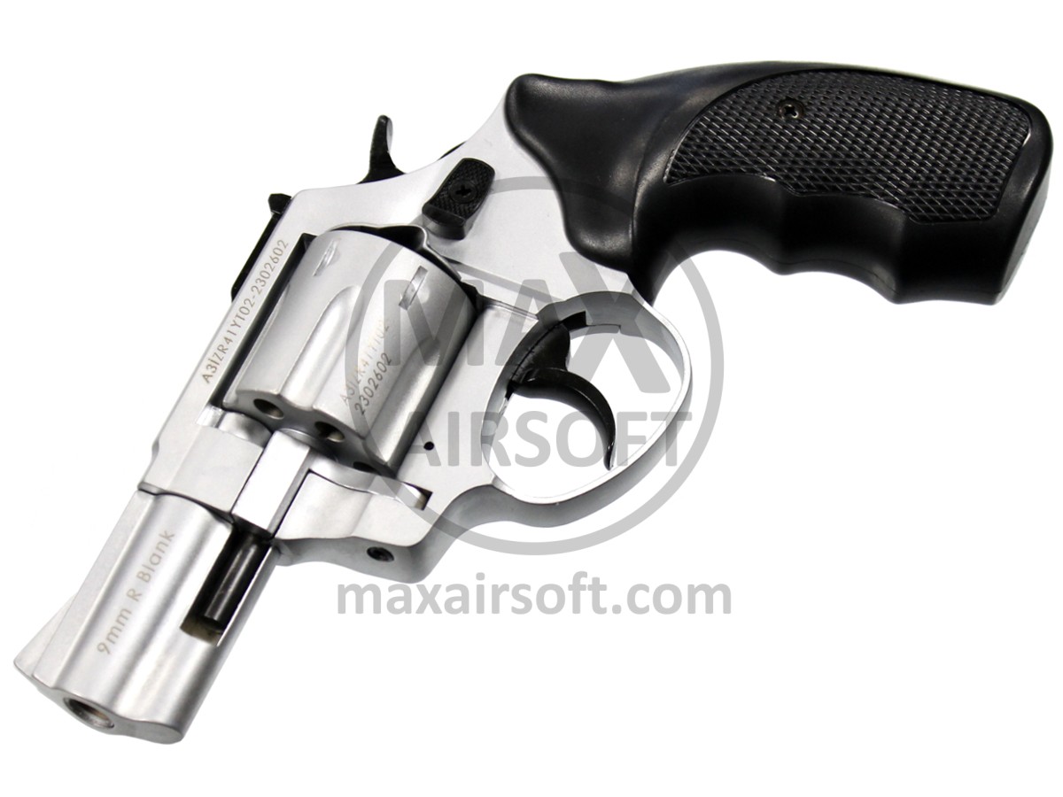 Zoraki R1 2.5inch 9mm Chrome P.A.K. Revolver Blank - Blank Pistols ...